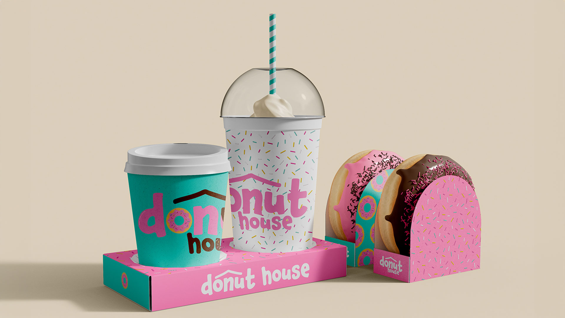 Donut House Brand Development | By Chantal