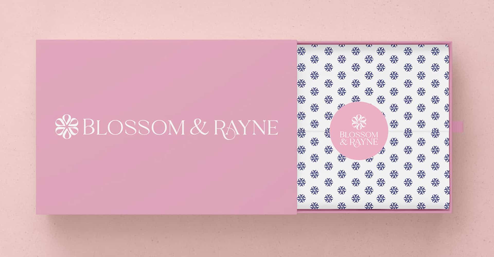 Blossom & Rayne Logo Design | By Chantal